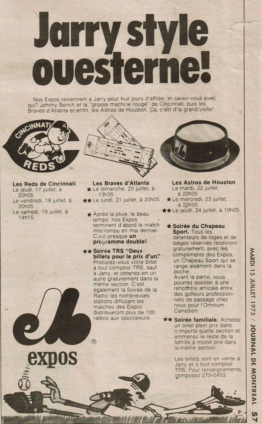 Montreal Expos Photos and Videos | Encore Montreal